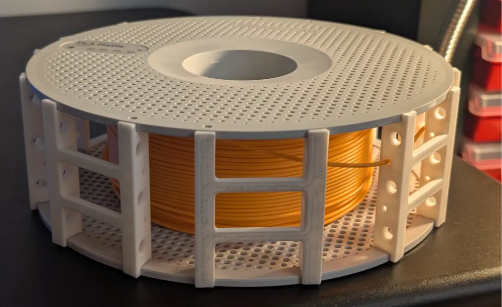 Bambu Spool Supports for Vacuum Bags by GreySpaceAlien - MakerWorld