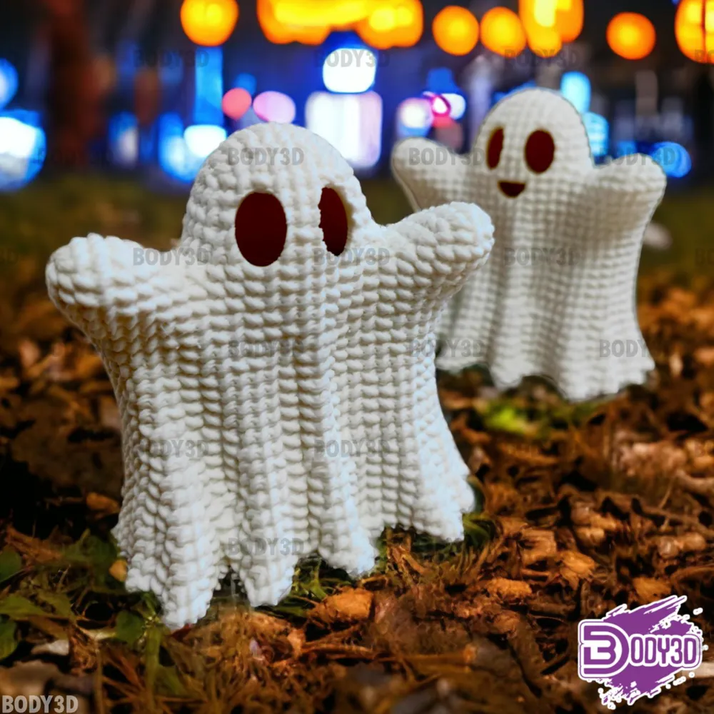 The Crocheted Ghosts Booh by BODY3D - MakerWorld