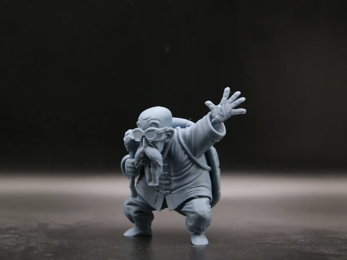 Master Muten Roshi – Figurine d'Anime à Peindre - Modèle d'Impression ...