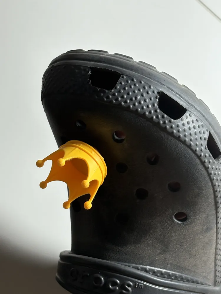 Crocs Crown Jibbitz Charms Queen King by H² Studio MakerWorld: Download ...