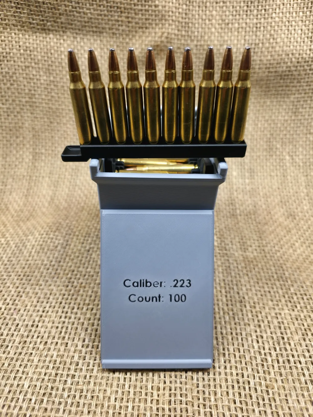 .223 Ammo Storage Case - Free 3D Print Model - MakerWorld