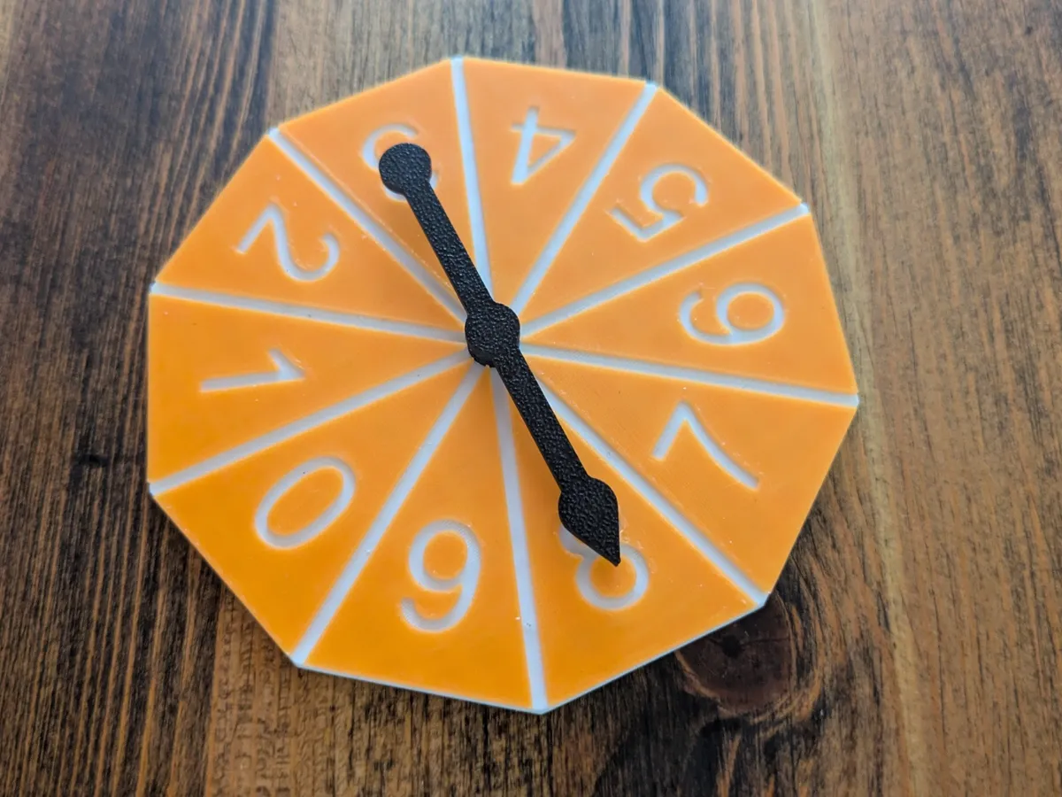 Teaching Mathematics Number Spinner - Free 3D Print Model - MakerWorld