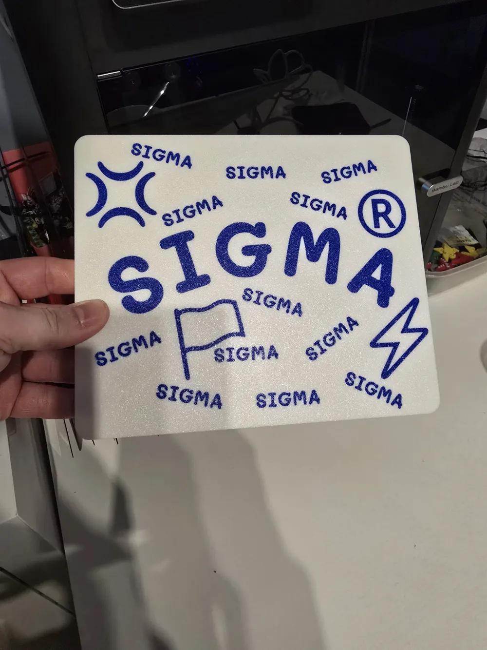 SIGMA - Mousepad by PauloRogo MakerWorld: Download Free 3D Models