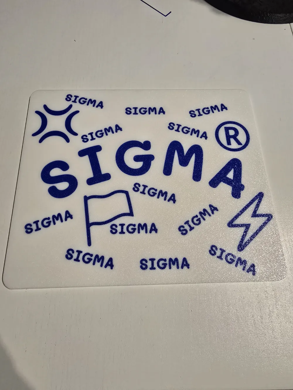 SIGMA - Mousepad by PauloRogo MakerWorld: Download Free 3D Models