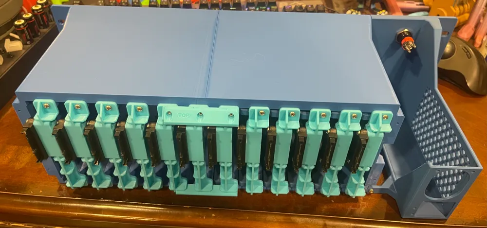 12 Trays HDD Enclosure, 3U Rack Mountable by Shaztech.info - MakerWorld