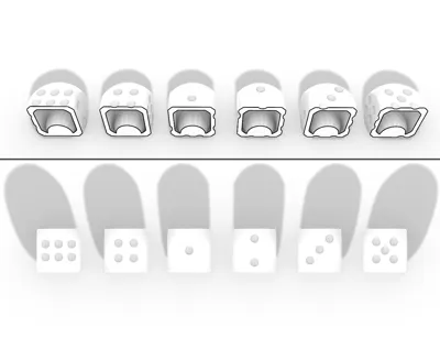 Rigged Dice by andrea1211 - MakerWorld