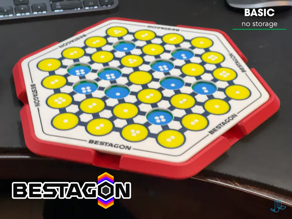 BESTAGON - 100% 3D Printable Board Game by AeonJoey MakerWorld ...