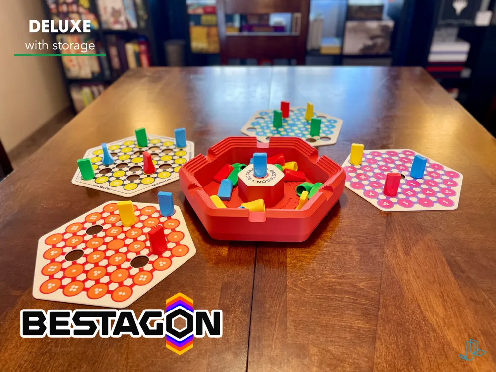 BESTAGON - 100% 3D Printable Board Game by Joey Lopez Design (AeonJoey ...
