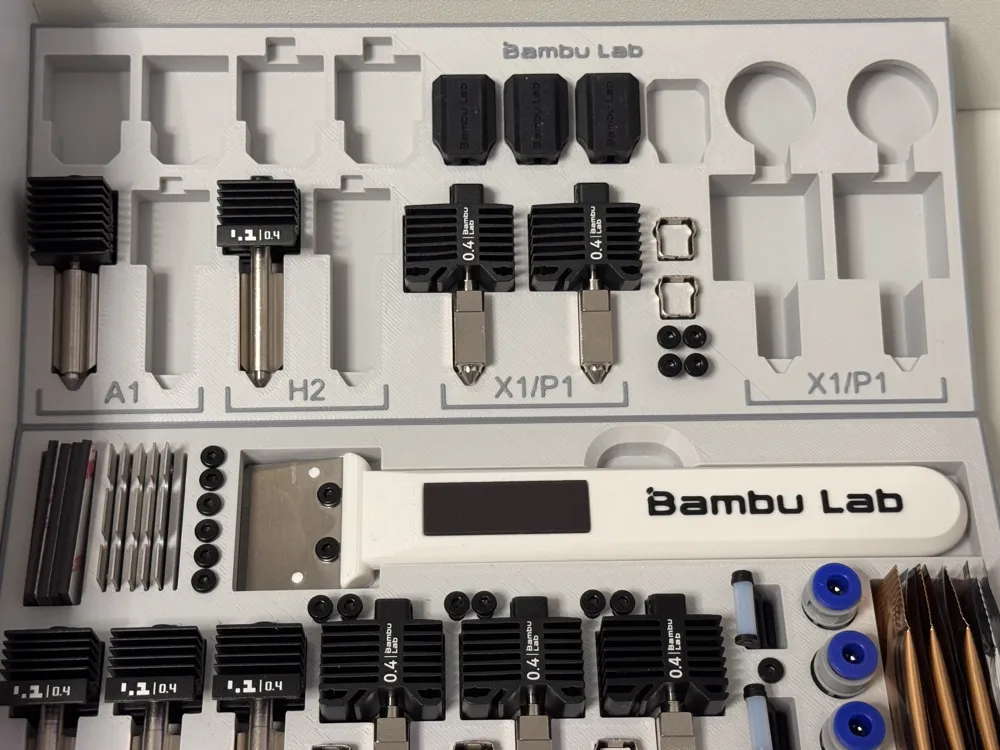 Bambu Lab Hotend Organizer - Free 3D Print Model - MakerWorld
