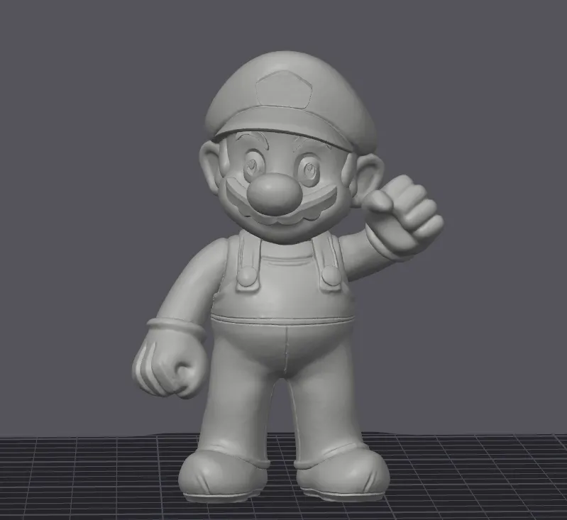 Mario like figurine - Free 3D Print Model - MakerWorld