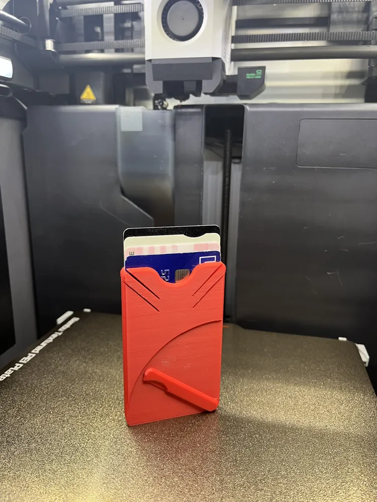 Slim card wallet - Free 3D Print Model - MakerWorld