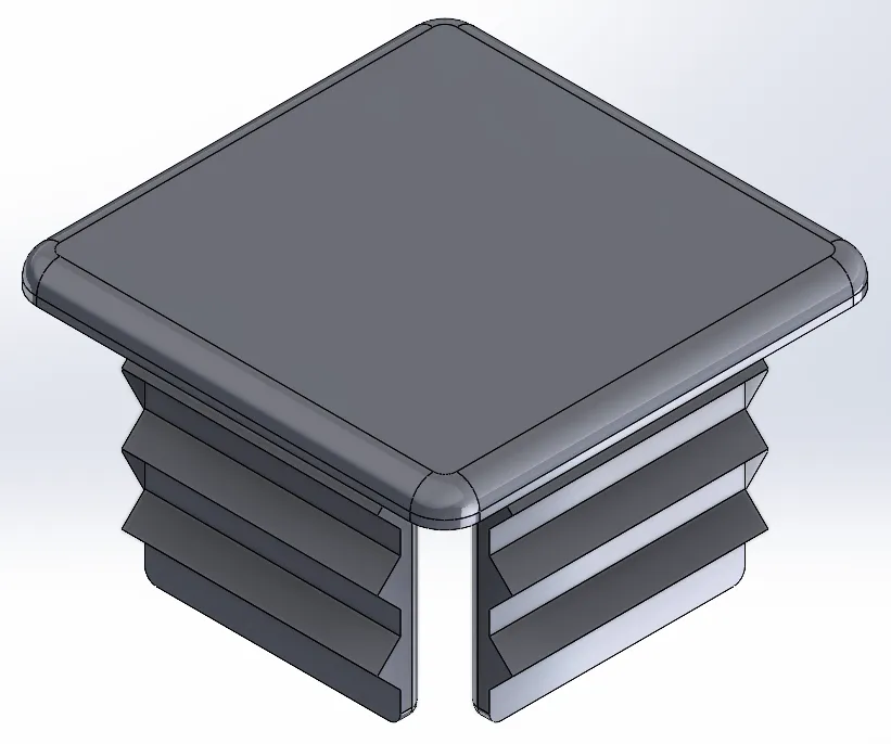 Box Tubing End Cap - 1.5x1.5x0.100in. by Pattieboy - MakerWorld