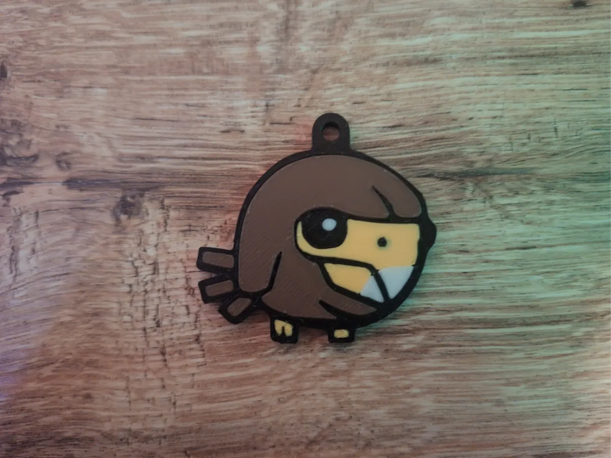 Castle Crashers Hawkster Keychain by puthoffj06 MakerWorld: Download ...