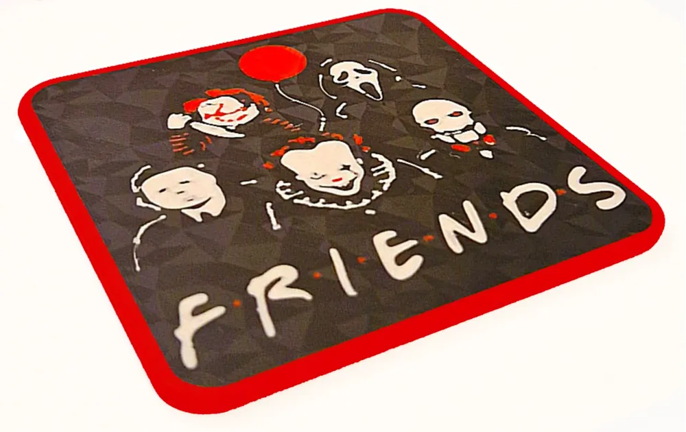Horror 'Friends' Coaster V2 by SA3D Designs MakerWorld: Download Free ...