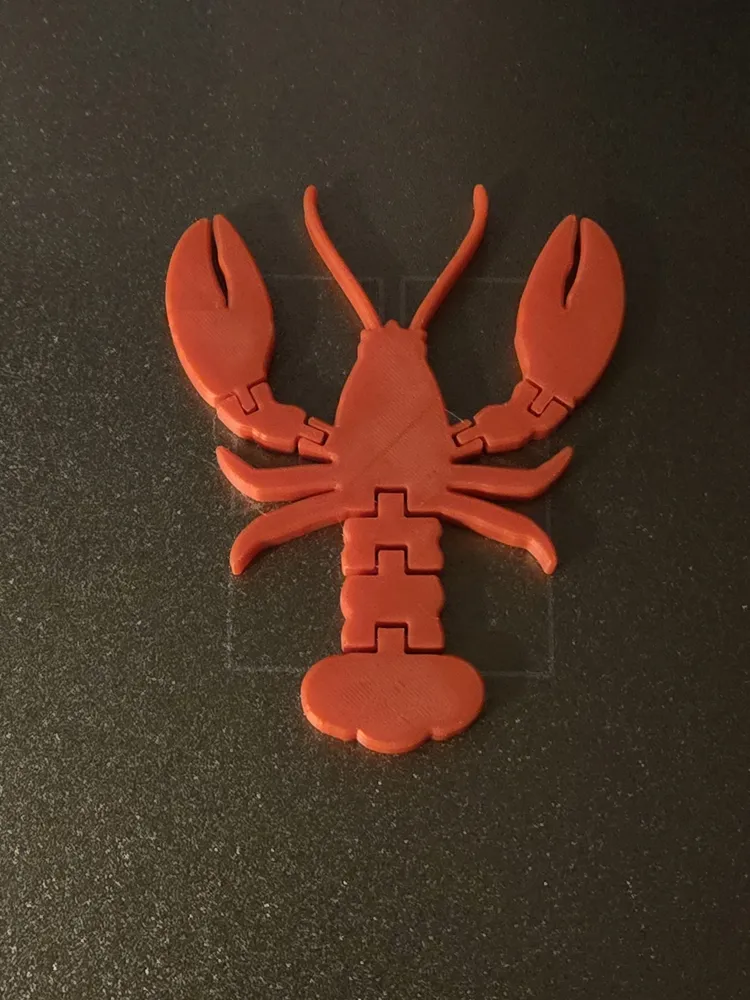 Flexi Lobster - Free 3D Print Model - MakerWorld