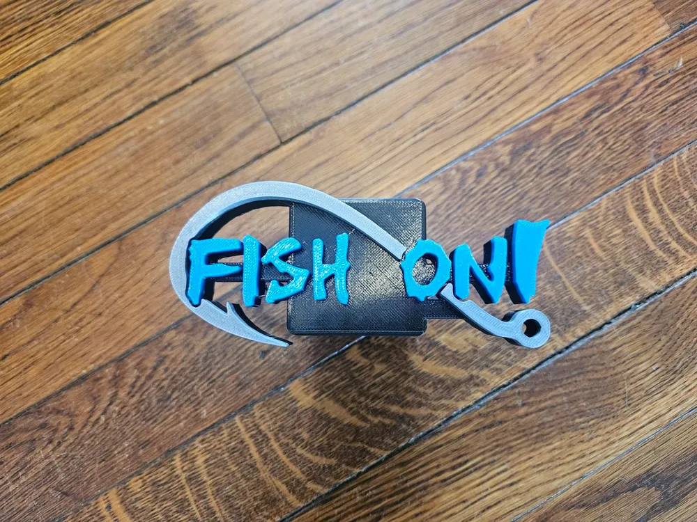 Fish On Hitch Cover by clpontius MakerWorld: Download Free 3D Models