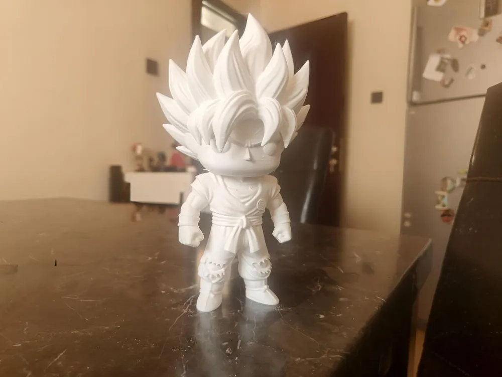 Goku Funko Pop! - Free 3D Print Model - MakerWorld