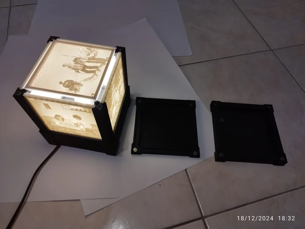 Litophane Lamp by brajer.jan - MakerWorld