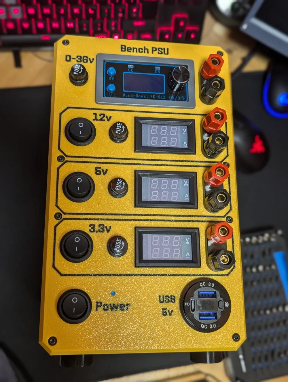 Bench PSU case for ATX power supply by tuffty MakerWorld: Download Free ...