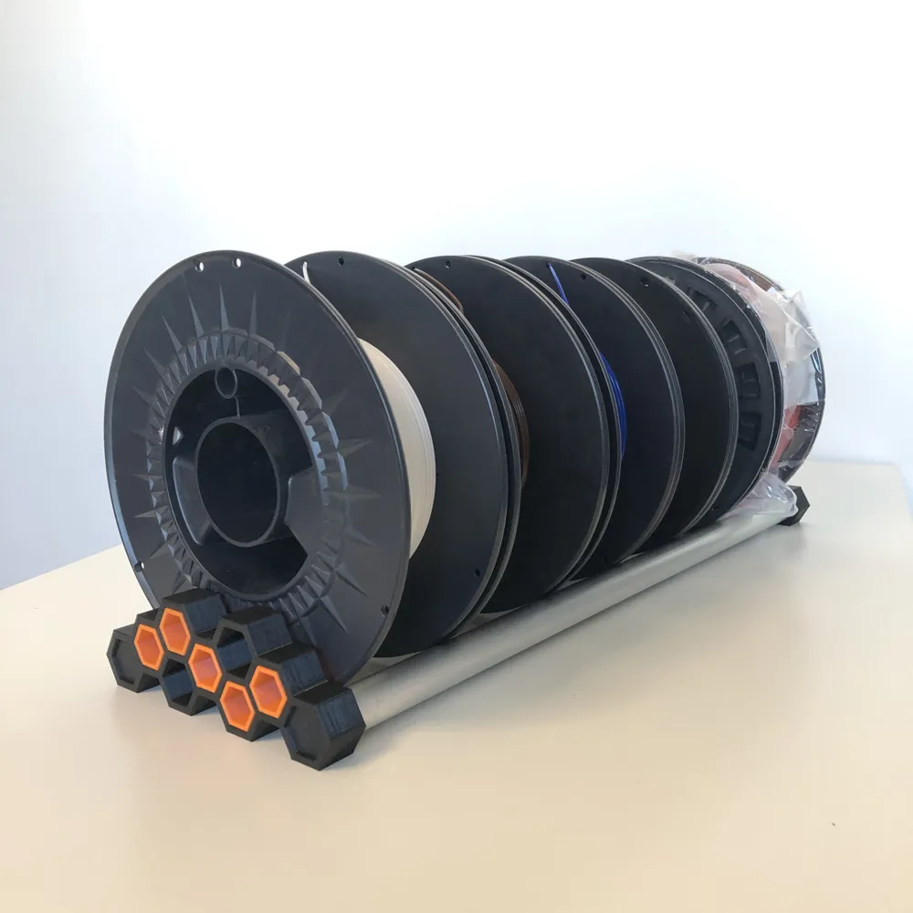 Filament Spool Storage Stand by mirabatek - MakerWorld