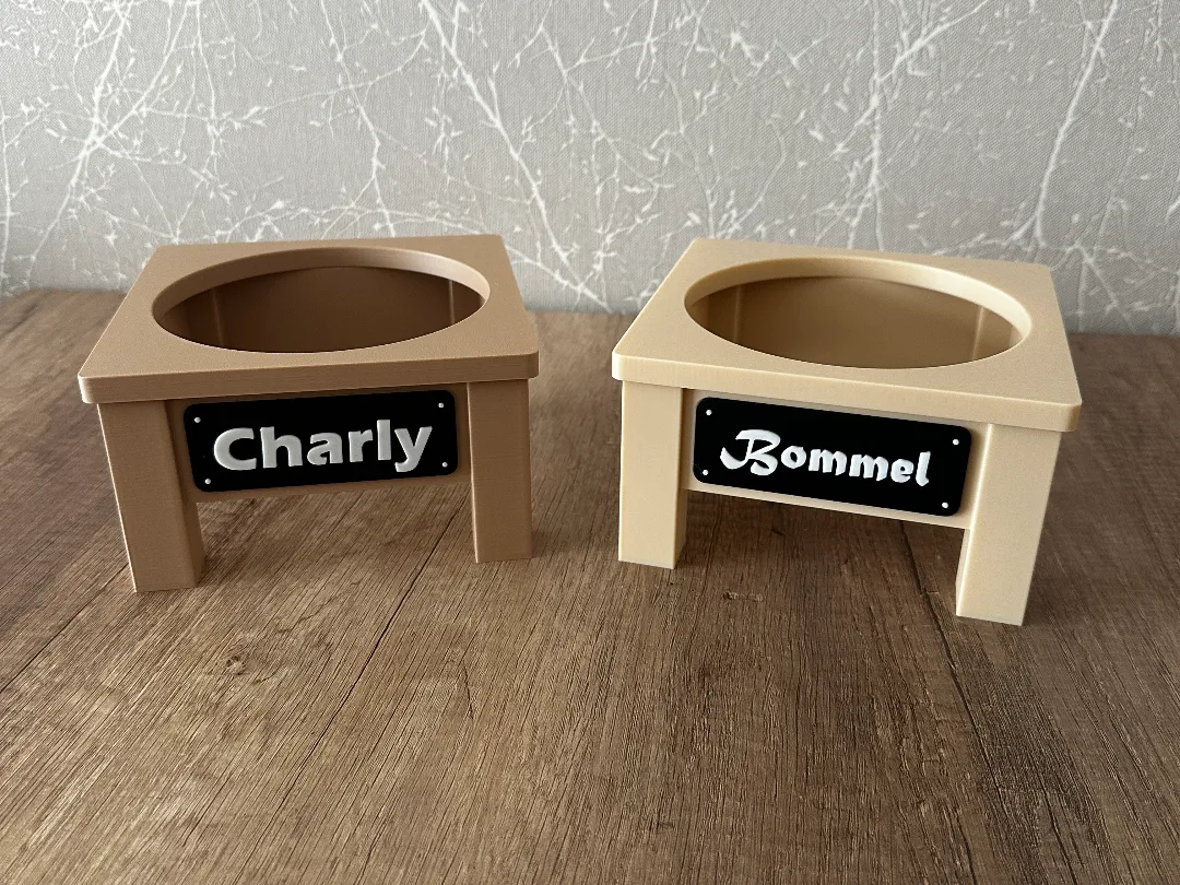 Cat Food Bowl Raiser - Free 3D Print Model - MakerWorld