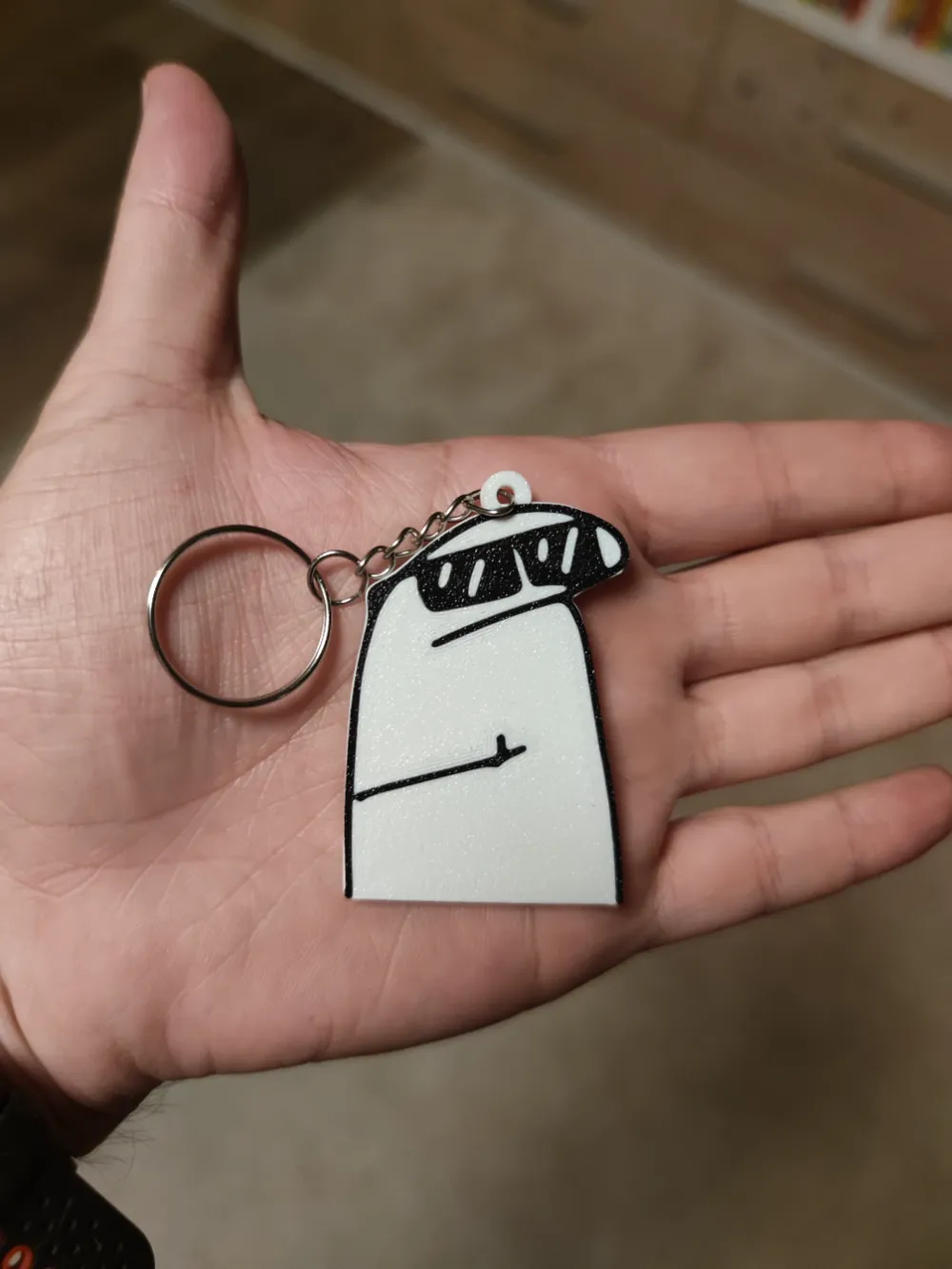 Flork KeyChain by Litolunar - MakerWorld