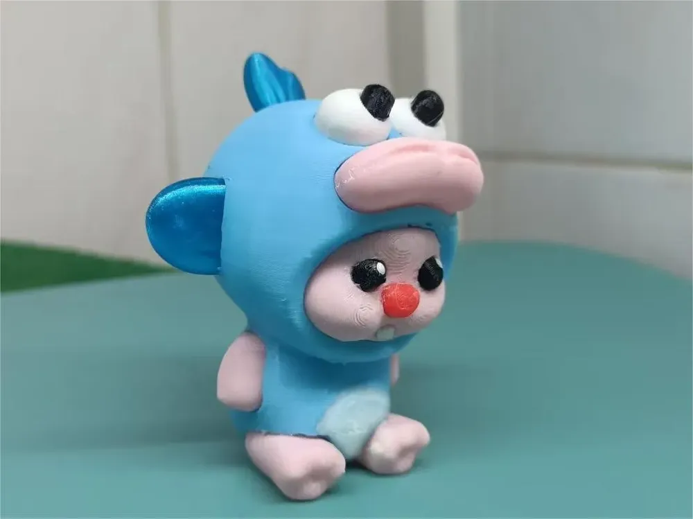 Ugly Fish Loopy the Little Beaver (multicolor parts, no AMS needed) by ...