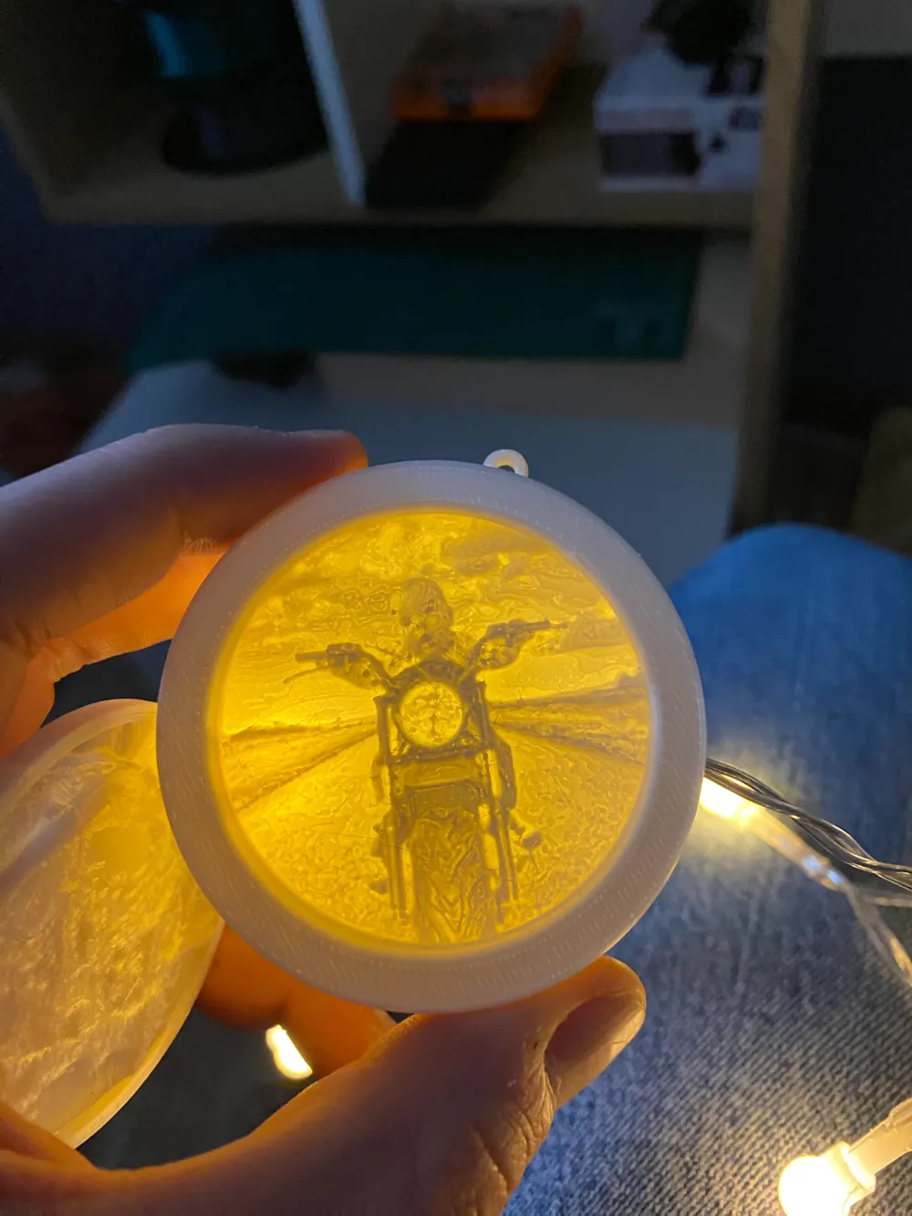 Lithophane Christmas Tree Ornament(globe) by 3D Printing Room - MakerWorld