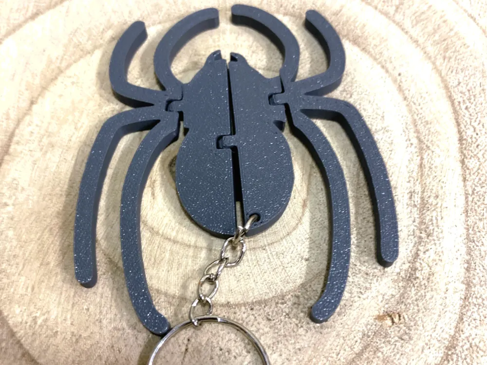 Articulated spider keychain by FranchescorMakerWorld: Download Free 3D ...