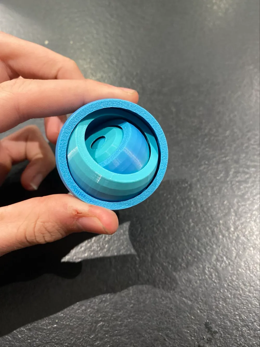 Print in place rotating rings. by xander MakerWorld: Download Free 3D ...