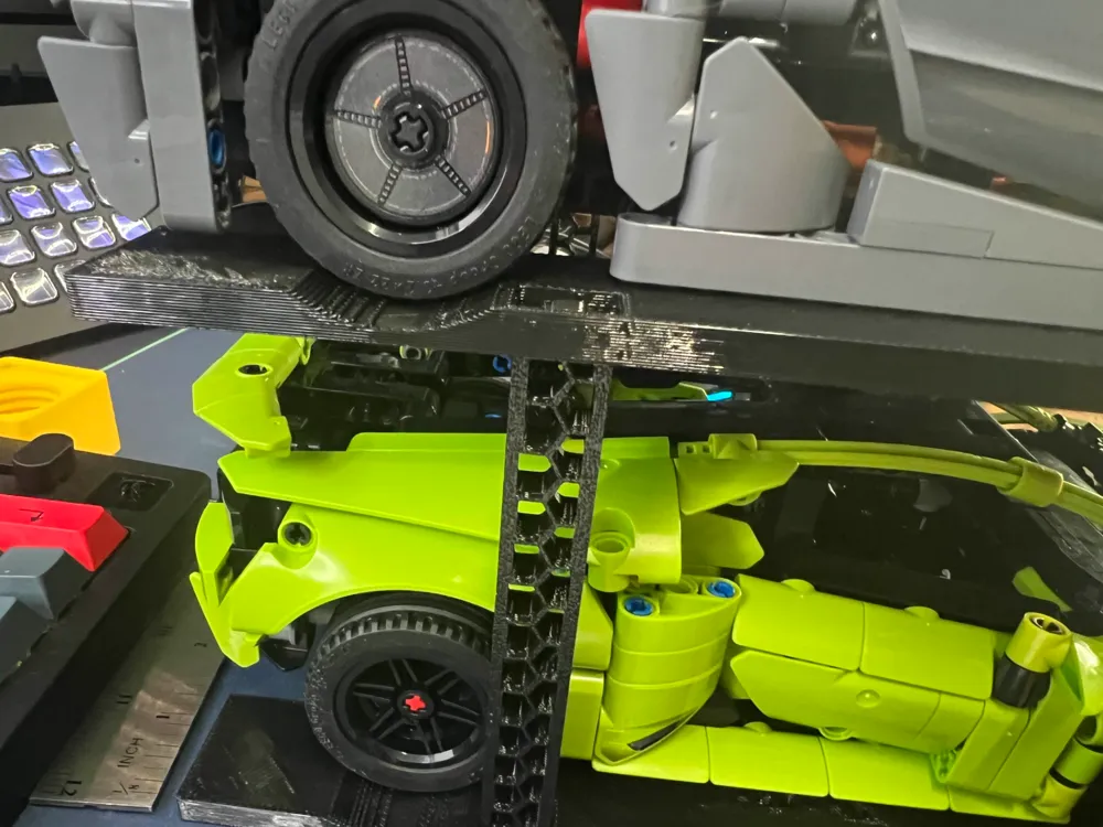 Technic Car Stacker - Free 3D Print Model - MakerWorld
