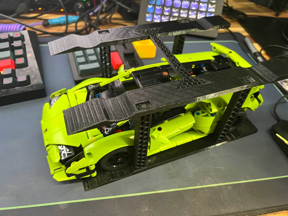 Technic Car Stacker - Free 3D Print Model - MakerWorld
