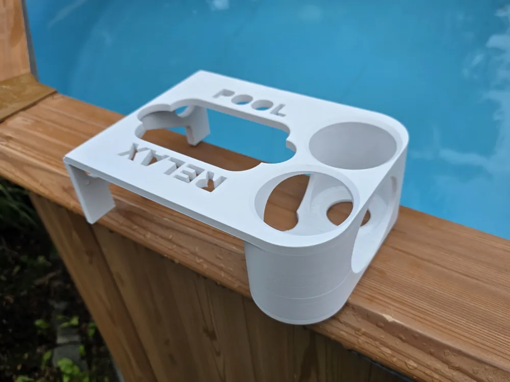 Pool Drink Holder - Free 3D Print Model - MakerWorld