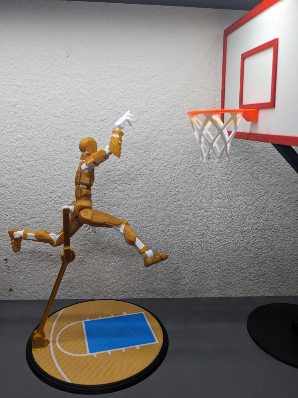 Basketball Hoop - Dummy 13 Size - Free 3D Print Model - MakerWorld