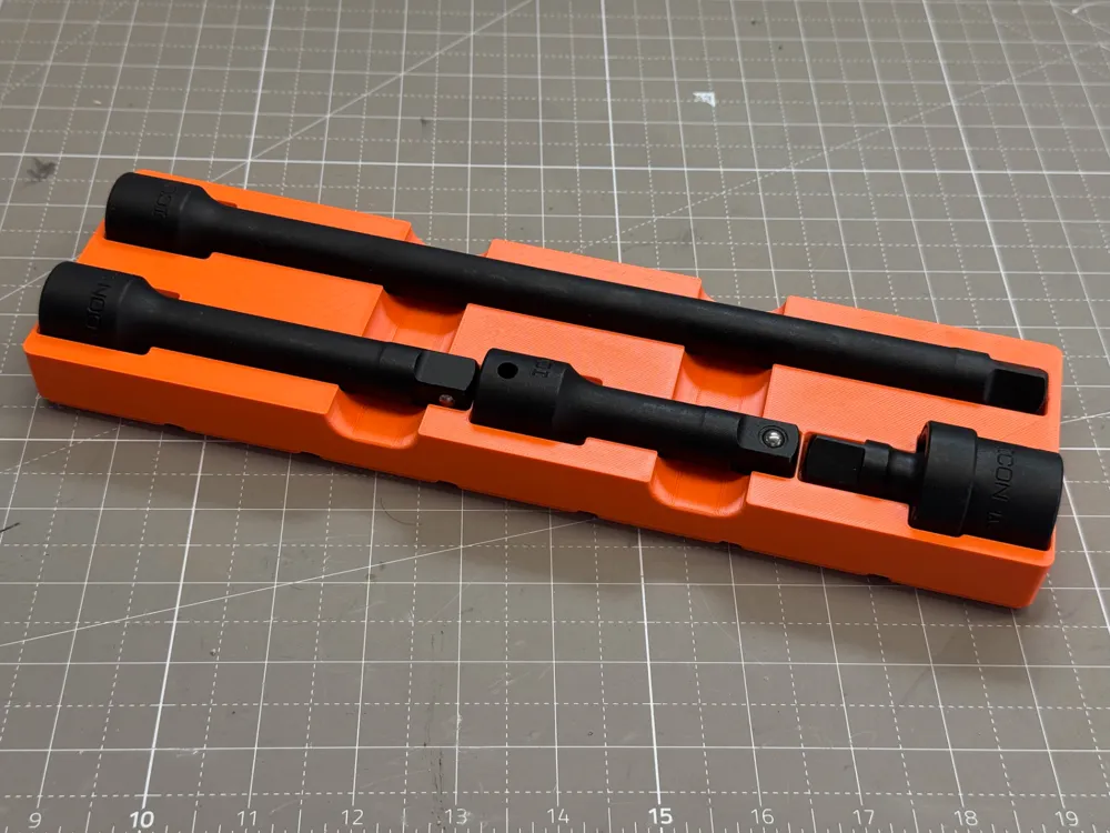 Gridfinity HF ICON 1/2 in Drive Impact Extension - Free 3D Print Model ...