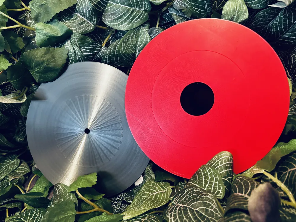 7" Inch Vinyl Record Single with Small Hole by Doc Taylor - MakerWorld