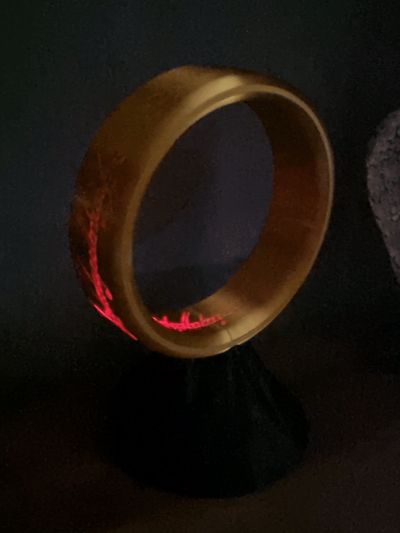 Der Eine Ring in Mega-Größe mit dem Schicksalsberg – Kostenloses 3D ...