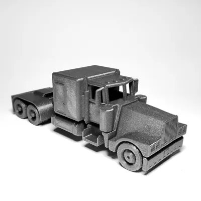 Print in Place Peterbilt 359 Truck - Free 3D Print Model - MakerWorld