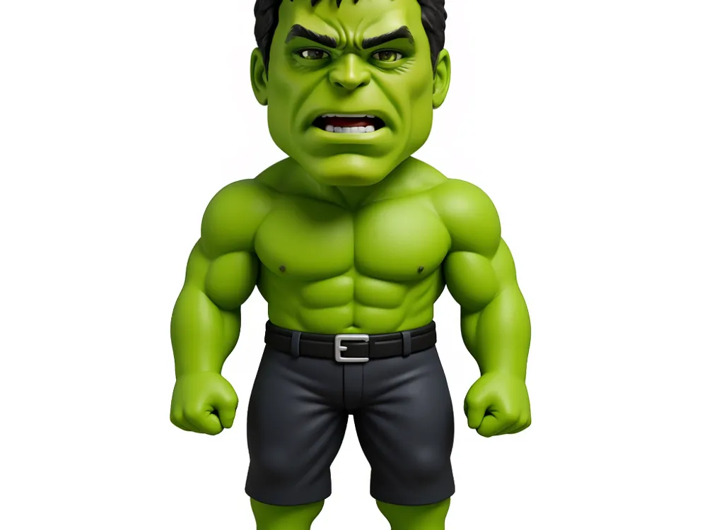 Hulk - Free 3D Print Model - MakerWorld