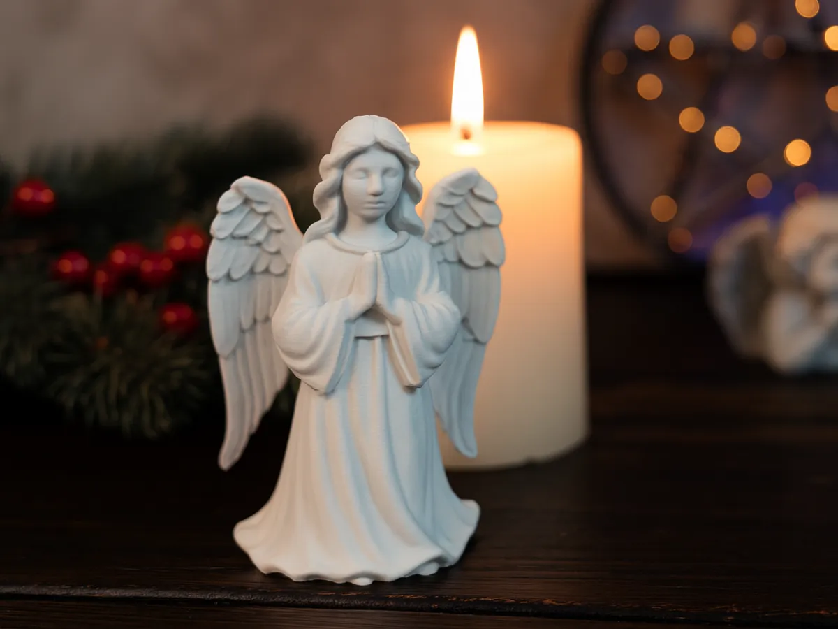 Praying Angel - Free 3D Print Model - MakerWorld