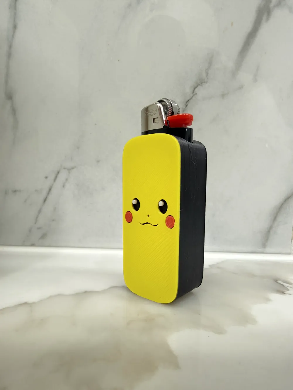 Pikachu lighter case - Free 3D Print Model - MakerWorld