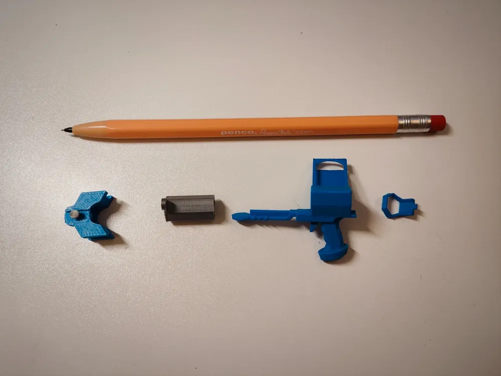Splatoon Snipewriter 5H Pencil Sniper by Ezio - MakerWorld
