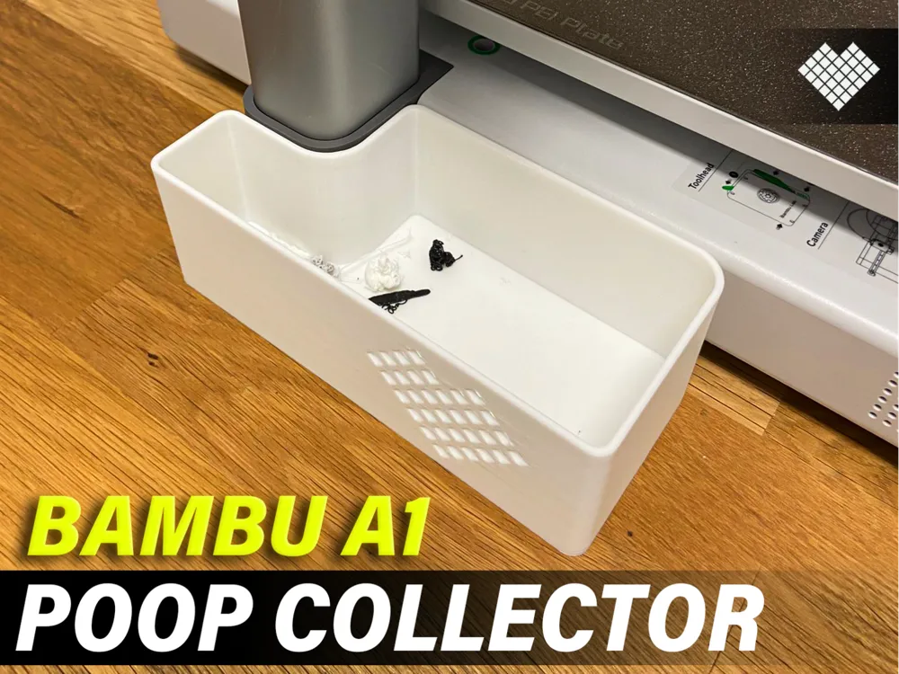 Bambu A1 Poop Bin - Poop Collector - Free 3D Print Model - MakerWorld