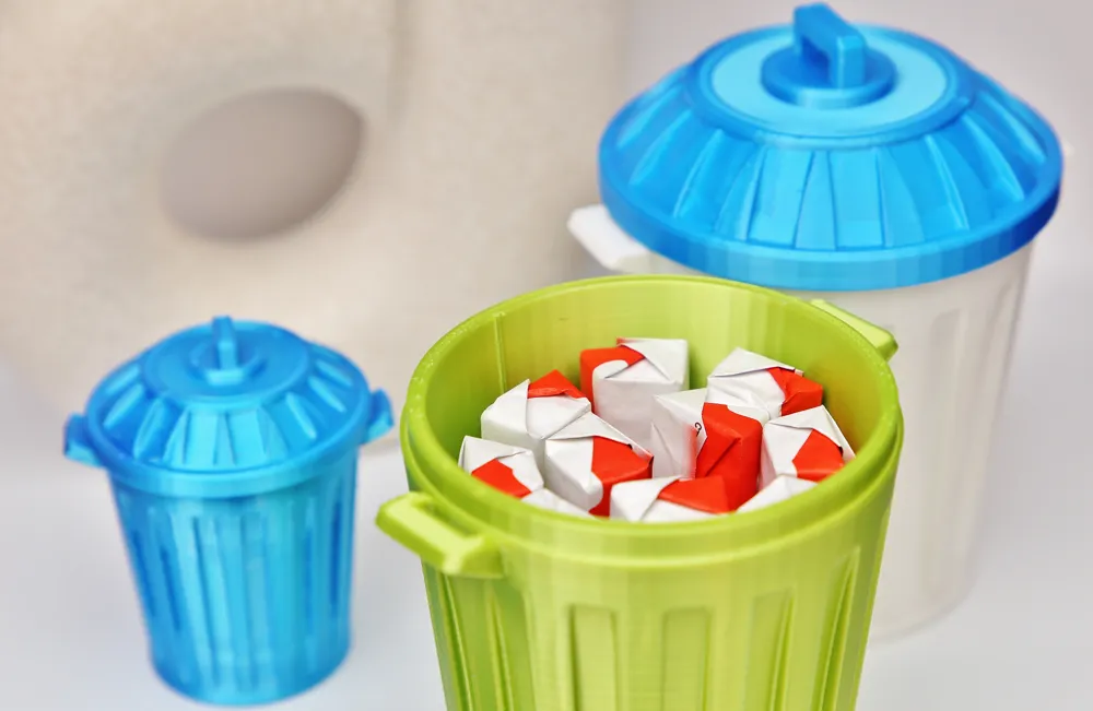 Trash can by 3D PRINT - MakerWorld