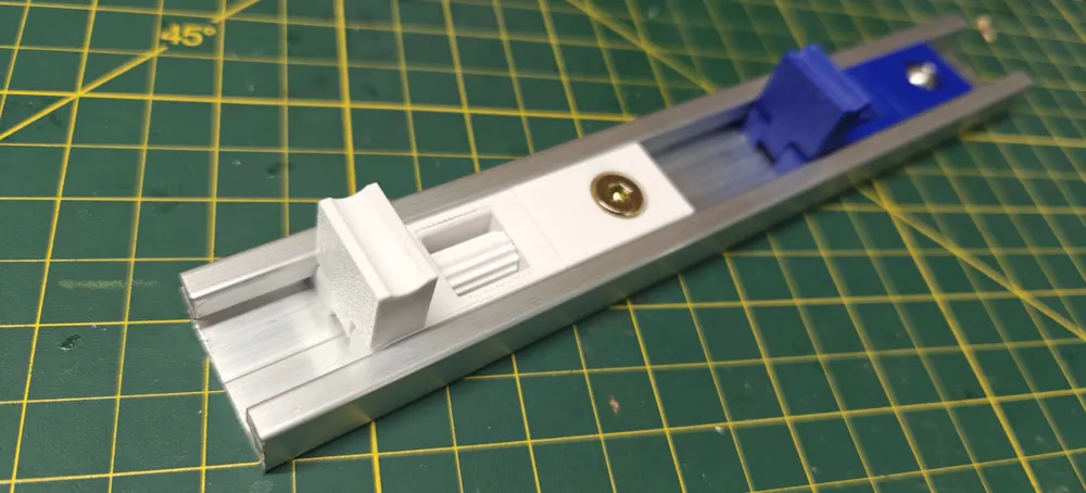 19mm (3/4") T-Track Micro Adjustable Stop Block by jPepper3 MakerWorld ...