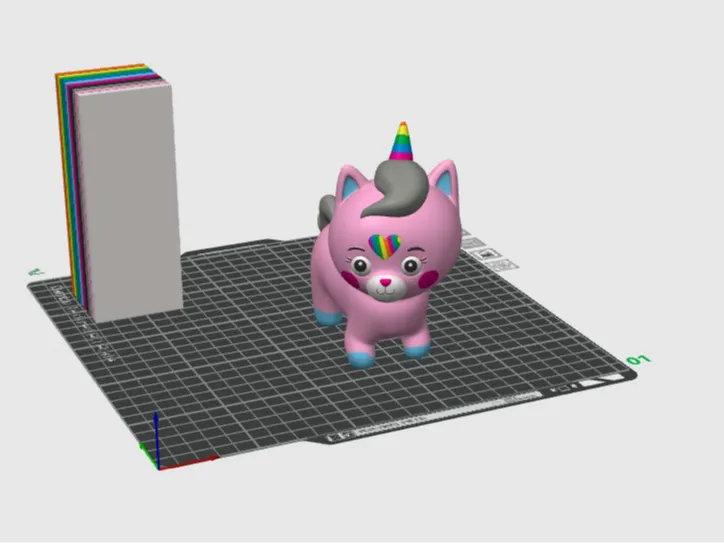 Baby Caticorn Hey Gabby (Gabby's Dollhouse) - Free 3D Print Model ...