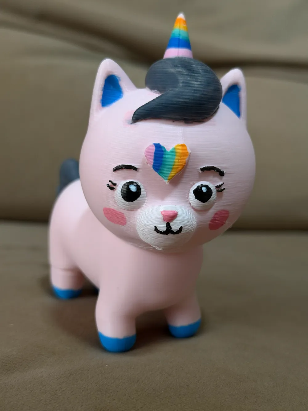 Baby Caticorn Hey Gabby (Gabby's Dollhouse) - Free 3D Print Model ...