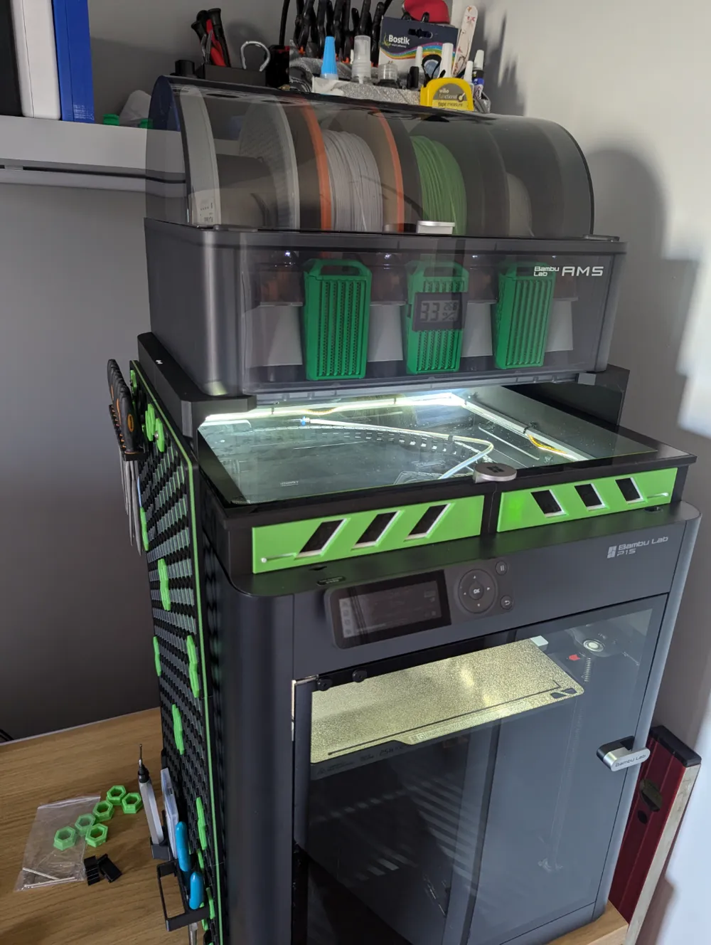 Vented Glass and AMS Riser with heat inserts Remixed by CMT3Designs ...