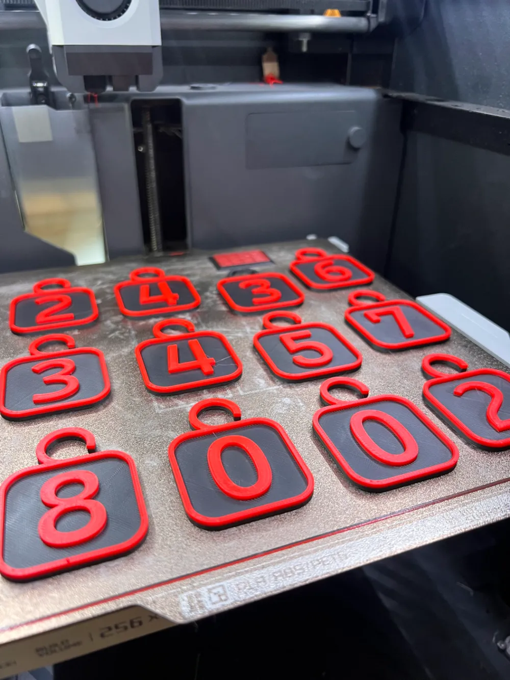 TAG NUMBERS HANG - Free 3D Print Model - MakerWorld