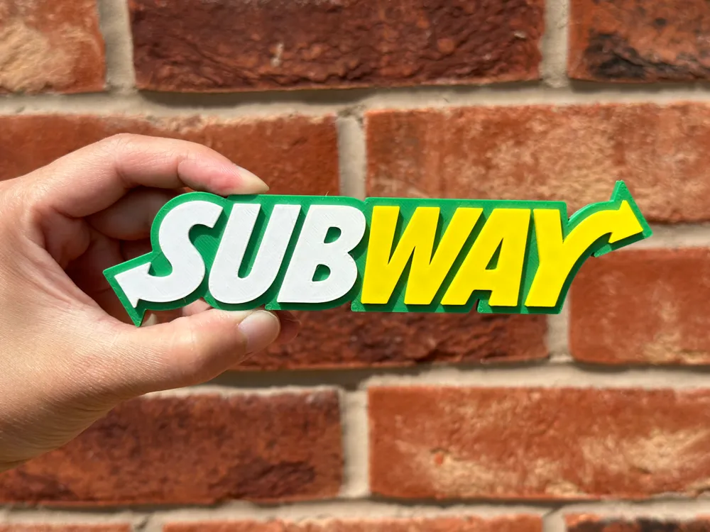 Subway Logo by FatDog - MakerWorld